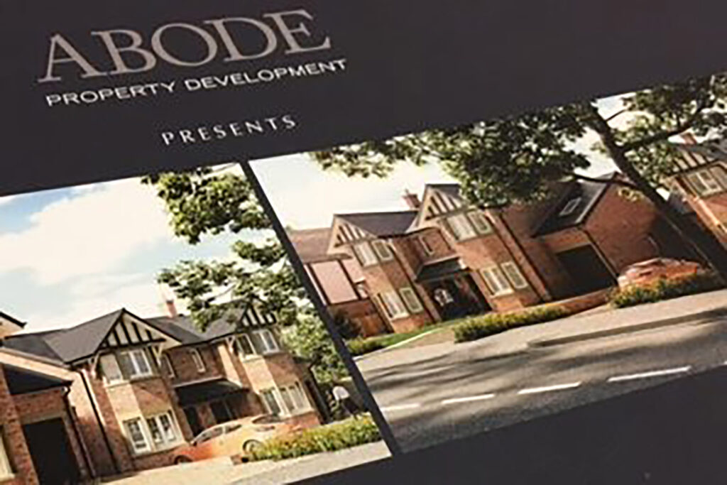 Luxury Promotional Brochure - Abode Property Developers | Galloways