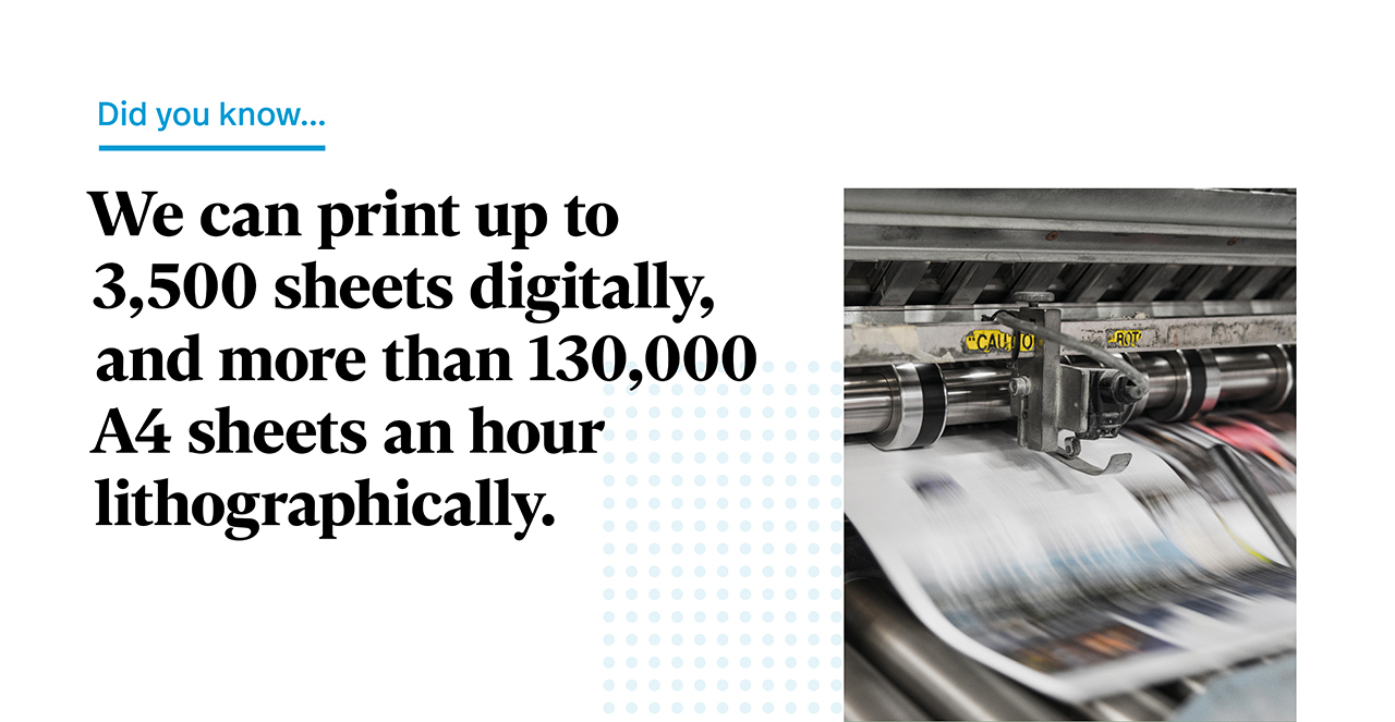 Next Day Printing | Press To Print in 30-mins | Galloways